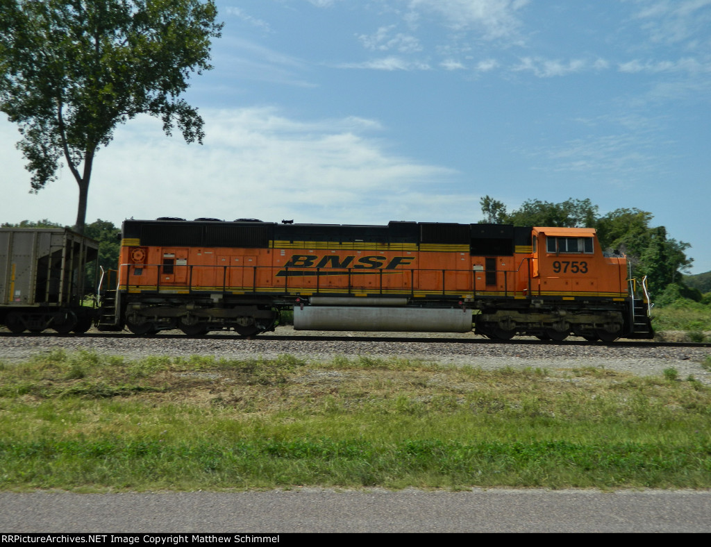 BNSF 9753 - DPU